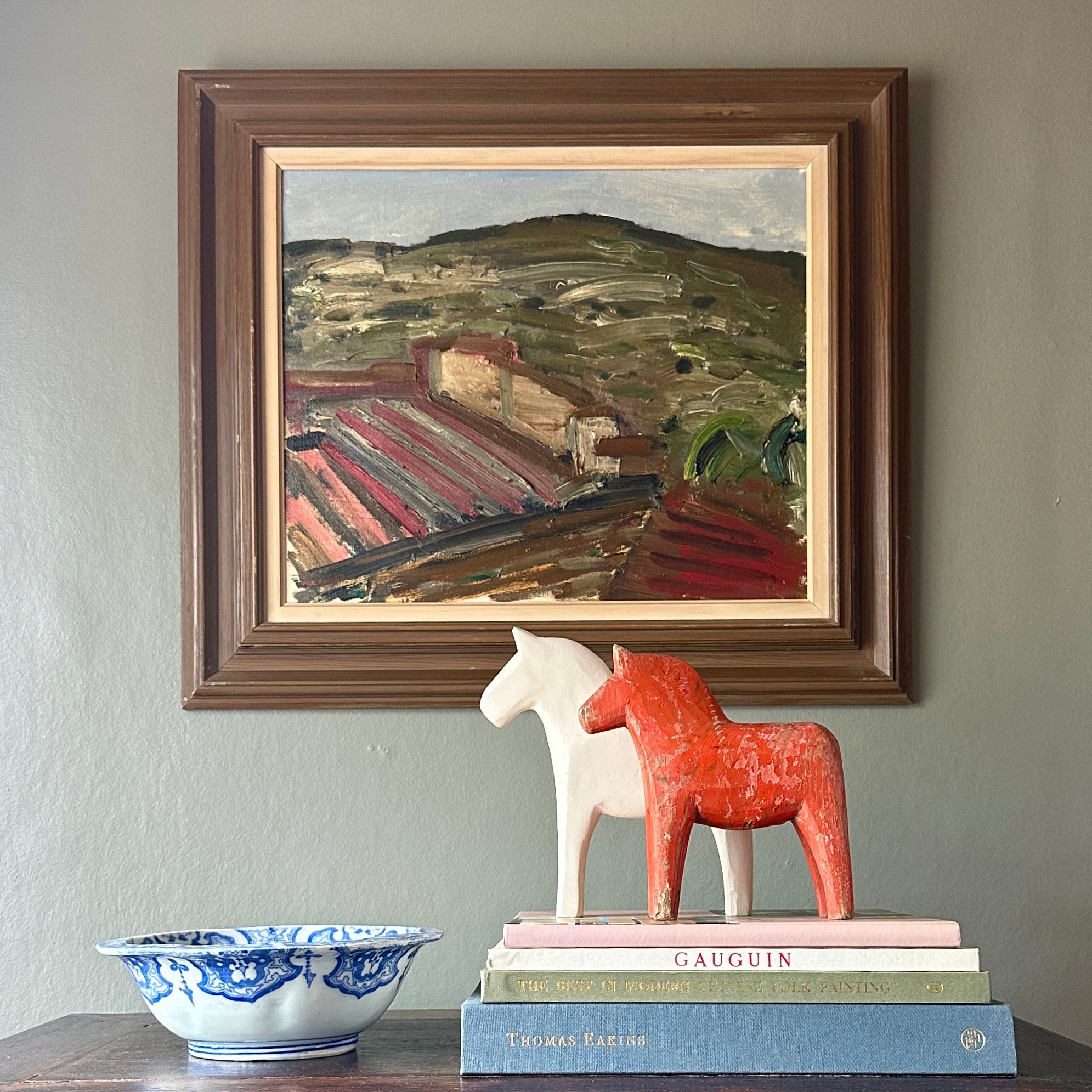 Vintage Original Landscape Oil Painting By S Markhed Sweden – Vintage ...